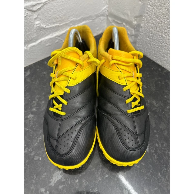 NIKE MENS RARE Bomba Yellow/Black Astro Turf Football Shoes Size 8.5 ...