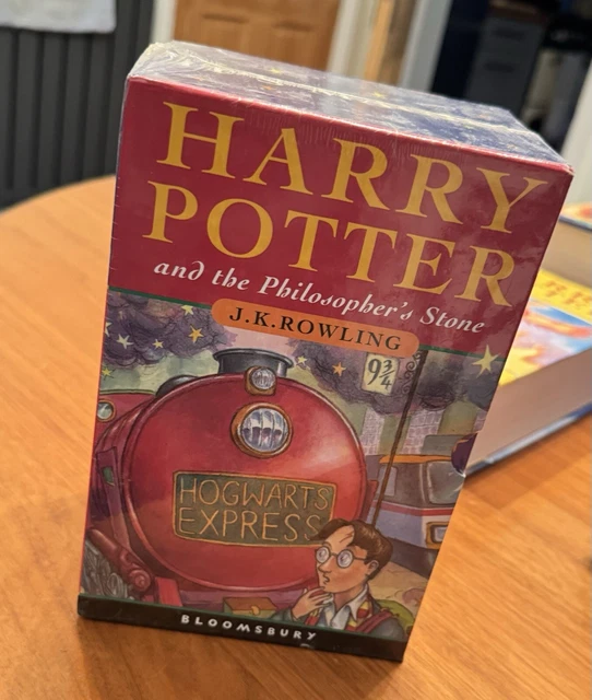 RARE HARRY POTTER Boxed Book Set Bloomsbury: Books 1-4 Paperback. NEW ...