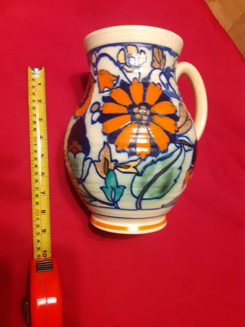 SWANSEA WARE VASE by Wardle, 1930s Irene pattern By Frederick/Charlotte ...