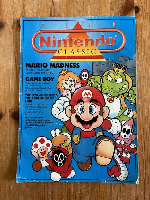 VINTAGE CLUB NINTENDO Classic Magazine ~ Mario Bros/Zelda/Metroid NES ...