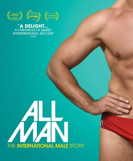 ALL MAN (BLU-RAY) Matt Bomer Carson Kressley Parvesh Cheena Drew Droege EUR 37,04 - PicClick IT