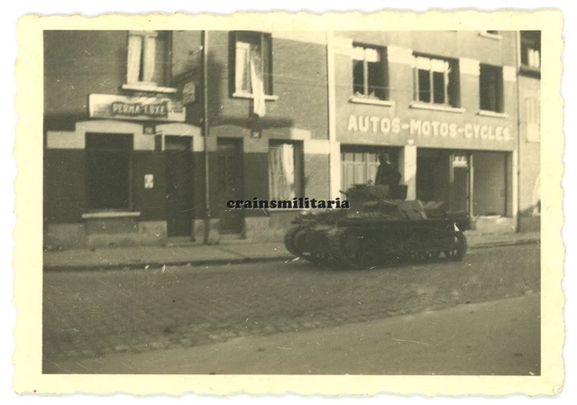 ORIG. FOTO PANZER I Tank bei Vormarsch in Frankreich 1940 EUR 9,99 ...