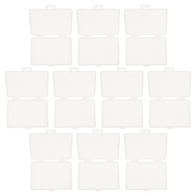 10 PCS MINI Storage Containers Business Card Case Better Saved Battery ...