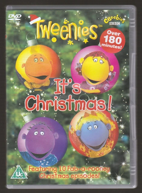 TWEENIES - IT'S Christmas DVD - 10 episodes CBBC CBeebies (2005) £24.00 ...