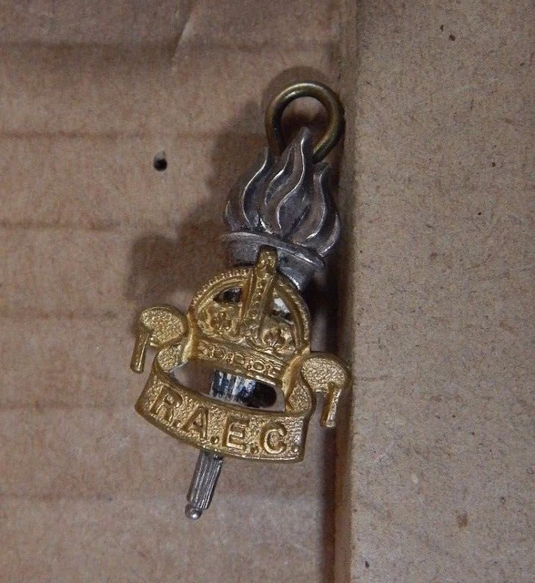 WW2 ROYAL ARMY Education Corps Collar Badge Genuine EUR 17,05 - PicClick IT