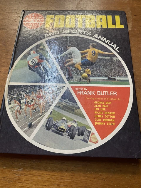 NEWS OF THE World Football And Sports Annual 1970 Hardback Book Free P ...