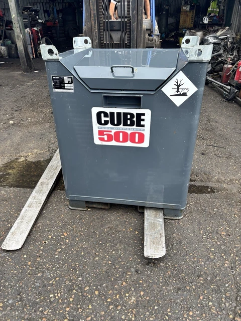 FUELPROOF 500 LITRE Fuel Cube Bowser With It’s Own Battery Powered Pump ...