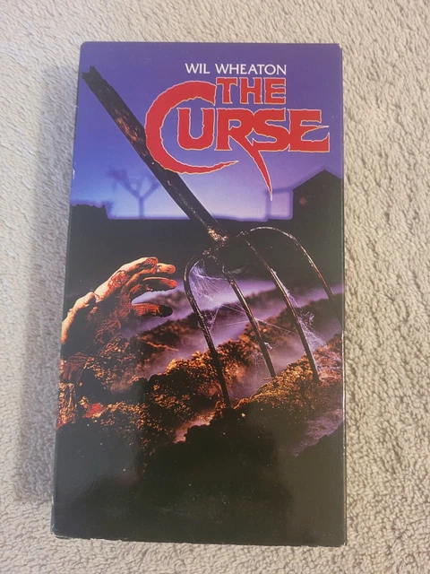 THE CURSE (VHS Tape, 1998) -- Wil Wheaton £9.41 - PicClick UK