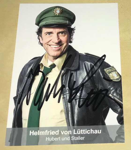 HELMFRIED VON LÜTTICHAU Original signierte Autogrammkarte Hubert und Staller #16 EUR 4,99 ...