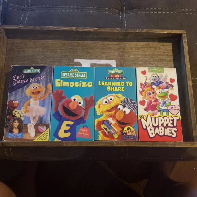 LOT DE 3 VHS Sesame Street - Testé et fonctionnel EUR 19,78 - PicClick FR