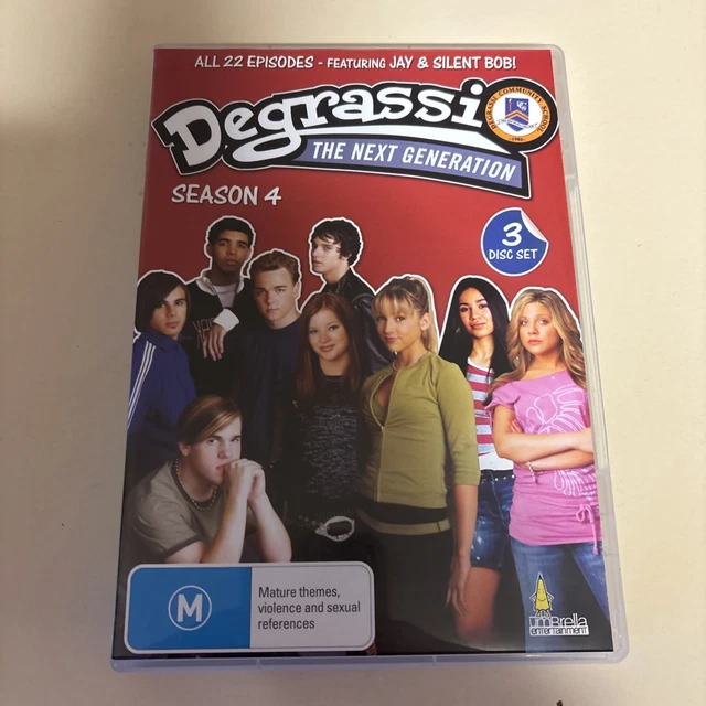 DEGRASSI: THE NEXT Generation - Complete Season 4 (DVD Region 4) 3 Disc ...