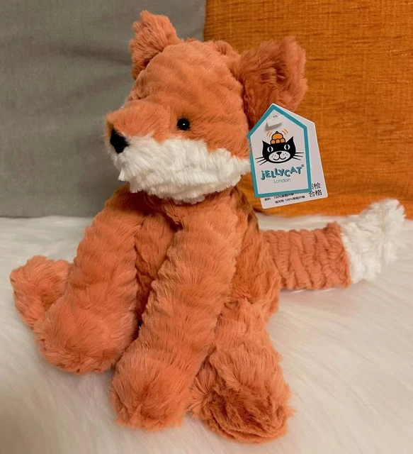 JELLYCAT RARE SPIRIT Fox Fuddlewuddle Series - New with Label and Dust ...
