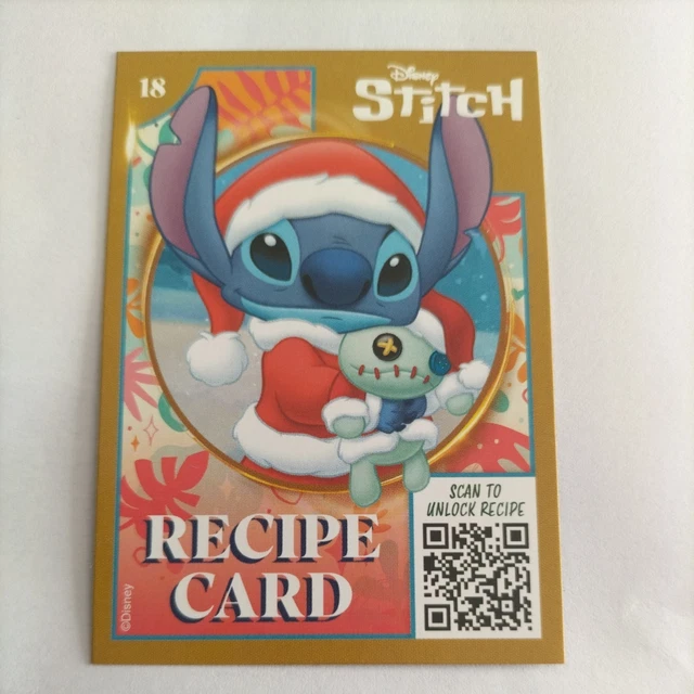 MORRISONS DISNEY CHRISTMAS Party 2025 Collectors Card - No 18 - STITCH ...