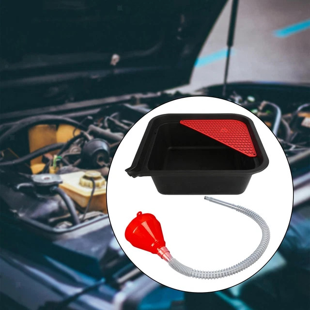 CAR OIL DRAIN Pan 9L Oil Collection Tray for Automotive Workshop Garage ...