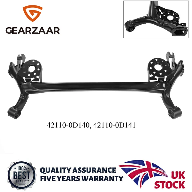 REAR AXLE SUBFRAME Crossmember Beam for Toyota Yaris P9 MK2 05-14 (Drum ...