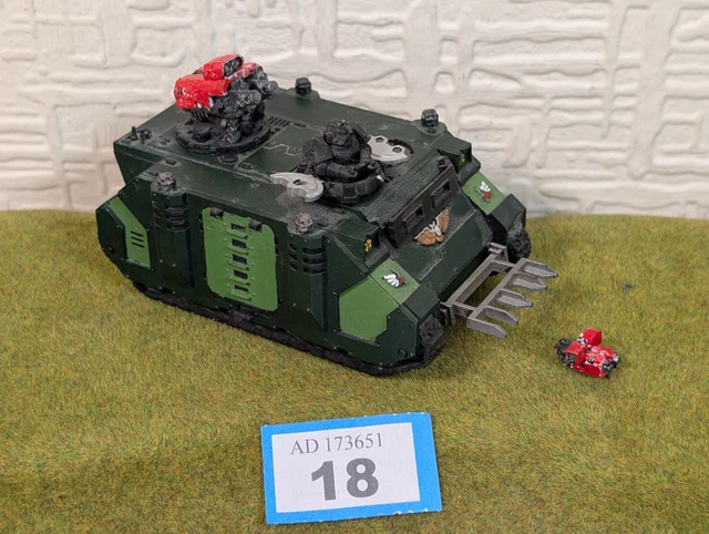 WARHAMMER 40K SPACE Marine Razorback Rhino Tank £9.99 - PicClick UK