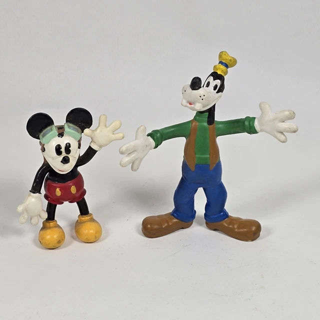 MICKEY MOUSE GOOFY Bend Ems Just Toys MFG by MPI Lot of 2 £12.99 ...