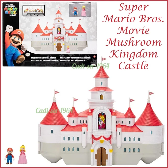SUPER MARIO BROS Movie Mushroom Kingdom Castle Play Set NEW £34.99 ...
