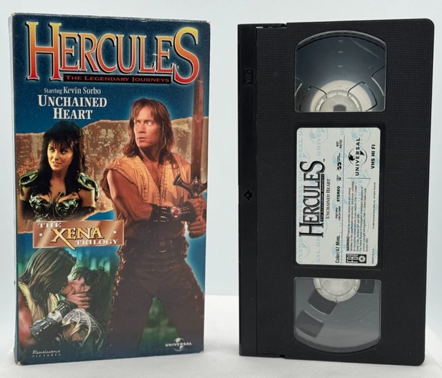 HERCULES - THE Legendary Journeys: The Xena Trilogy 3 - Unchained Heart (VHS,... £2.72 - PicClick UK