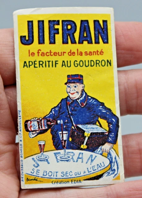 ANCIEN PAPIER A Cigarette Jifran Aperitif Au Goudron Alcool EUR 15,99 ...