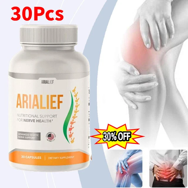 1-3X ARIALIEF-DIETARYSUPPLEMENT, ARIALIEF Sciatica Pain Relief Capsules ...