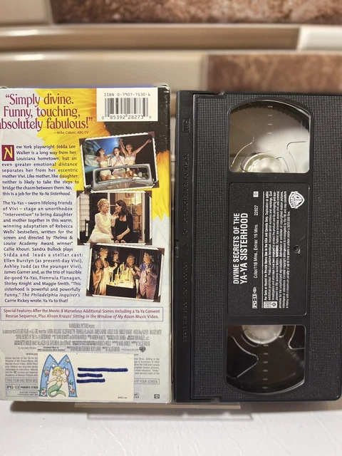 DIVINE SECRETS OF the Ya-Ya Sisterhood (VHS 2002) VCR Sandra Bullock ...