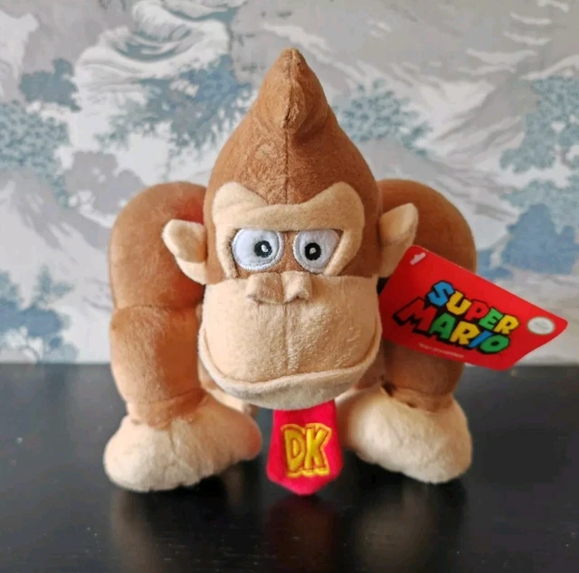 NINTENDO DONKEY KONG DK Plush Soft Toy Gaming 2016 9" £14.99 - PicClick UK