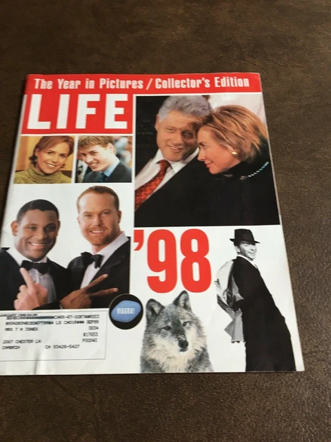 LIFE MAGAZINE JANUARY1999 The Year In Pictures/Collector's Edition £13. ...