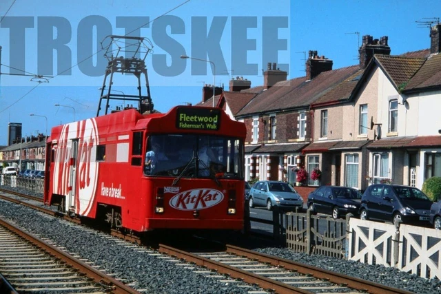 35MM SLIDE BLACKPOOL Transport Single Decker Tram Strassenbahn 641 2002 Orig £4.98 - PicClick UK