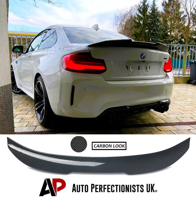 BMW 2 SERIES M2 F22 F87 Carbon Fibre Rear High Kick PSM Ducktail ...