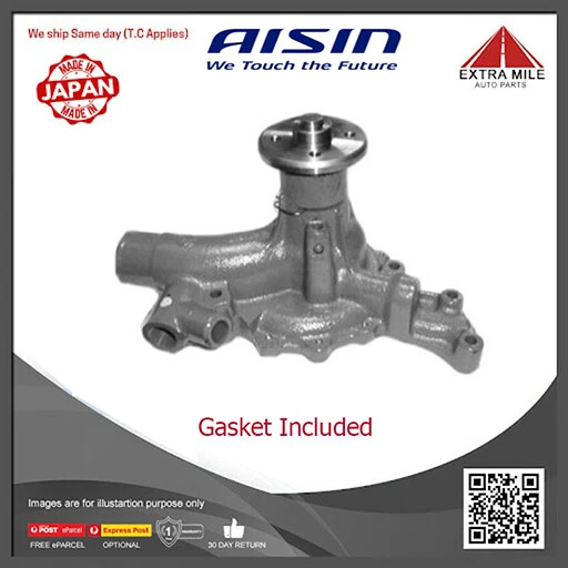 AISIN ENGINE WATER Pump For Toyota Dyna BU60R B Inj. 4cyl 5sp Man 3.0L ...