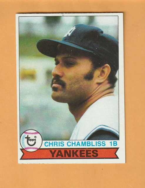 CHRIS CHAMBLISS YANKEES de New York 1979 Burger King #12 UCLA Bruins 6J ...