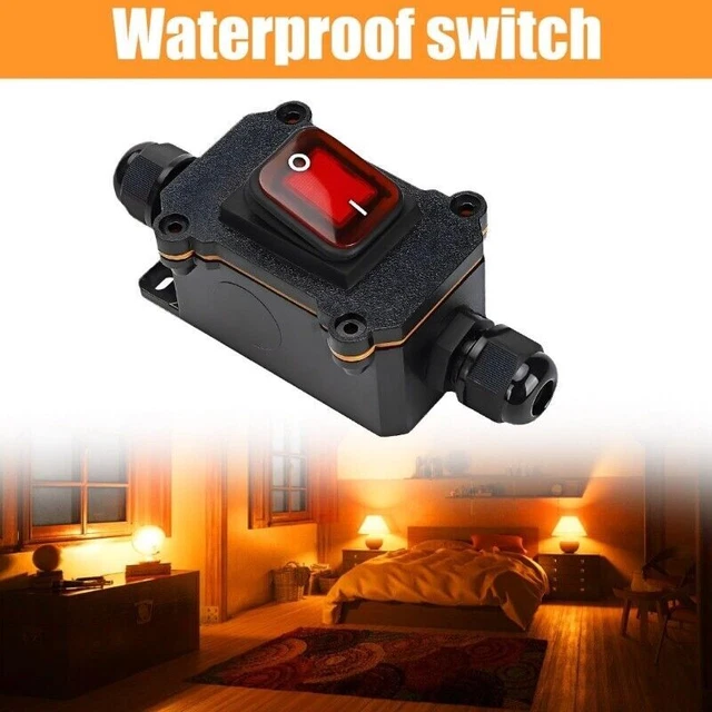 12V INLINE SWITCHES Waterproof Inline Cord Switches Heavy Duty ...