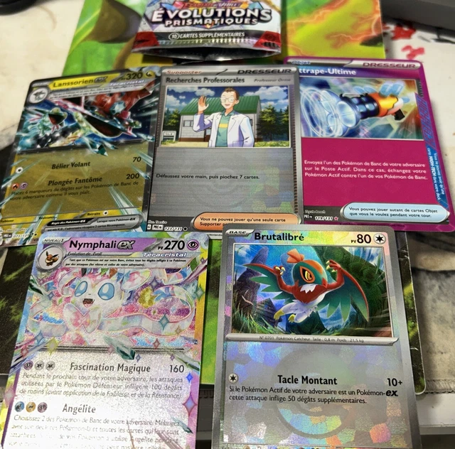 LOT CARTE 5 Holo/EX/pokeball Ev8 EUR 17,00 - PicClick FR