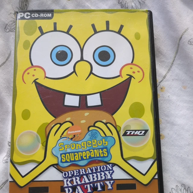 SPONGEBOB SQUAREPANTS: OPERATION Krabby Patty - PC CD-ROM (2001) £1.76 ...