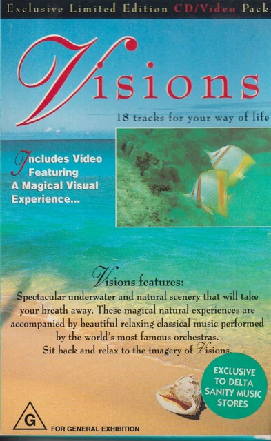 VISIONS A COMPLETE Visual Guide VIDEO VHS Pal + CD SirH70 £9.26 ...
