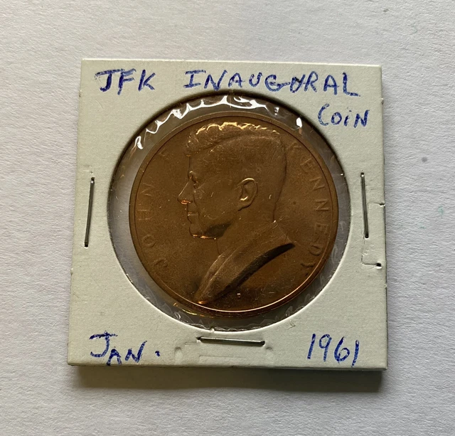 JOHN F. KENNEDY 1961 Inaugurated Coin 1961 Collectible £19.60 - PicClick UK JOHN F. KENNEDY 1961 Inaugurated Coin 1961 Collectible £19.60 - PicClick UK