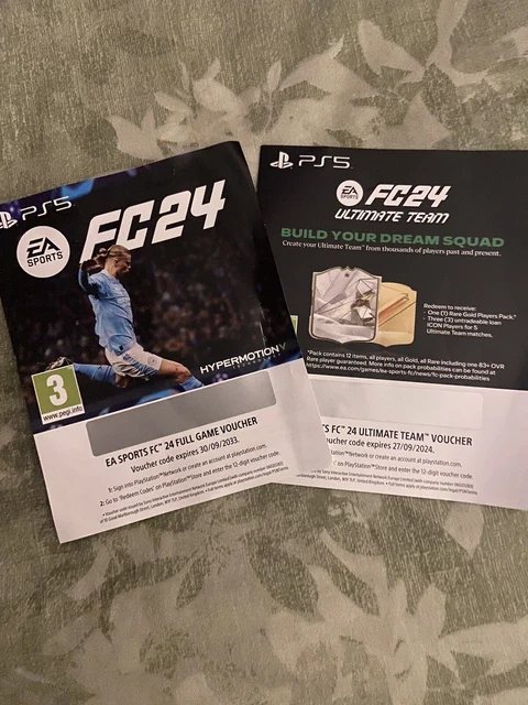 EA SPORTS FC 24 ps5 digital code £25.00 - PicClick UK