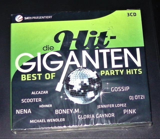 DIE HIT GIGANTEN Best Of Party Hits 3 Cd Box Im Digipak Mit 63 Titel ...