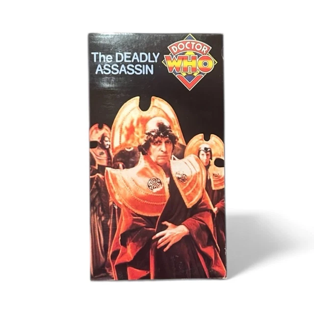 DOCTOR WHO THE Deadly Assassin Tom Baker BBC Video Sci-Fi VHS Vintage £ ...