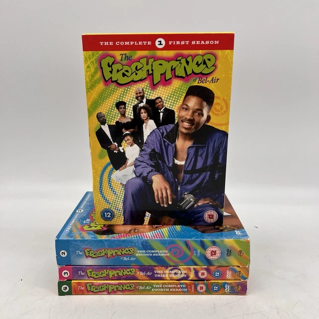 THE FRESH PRINCE Of Bel Air Complete Seasons 1-4 DVD Box Sets Will ...
