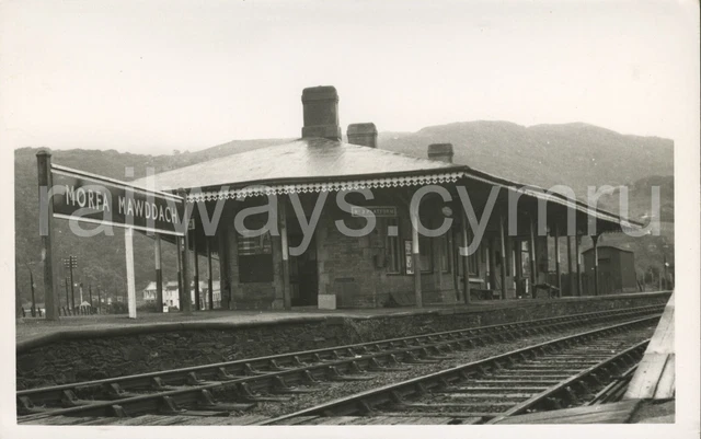PHOTO OF MORFA Mawddach Station, Barmouth (1960s) (Photo 5.5”x3.5”) £2. ...