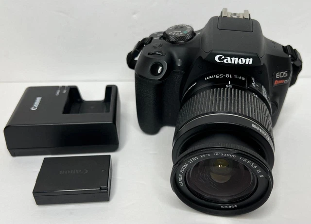 CANON EOS REBEL T7 DSLR Digital Camera Kit with EF-S 18-55mm Lens $398. ...