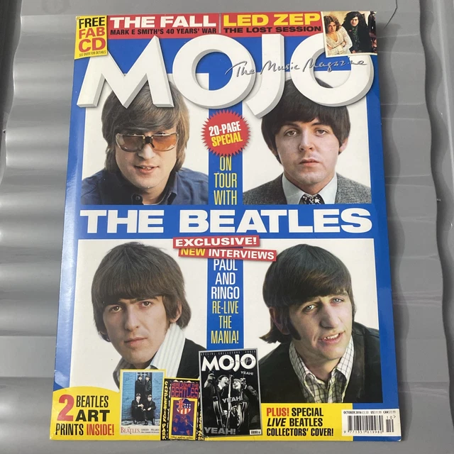 THE BEATLES MOJO Magazine Oct 2016 + 2 Art Prints + Fab Cd Like New (M2 ...