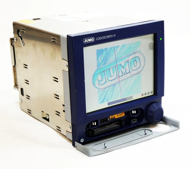 JUMO LOGOSCREEN NT 706581/08-000-25/020,267 Bildschirmschreiber -used ...