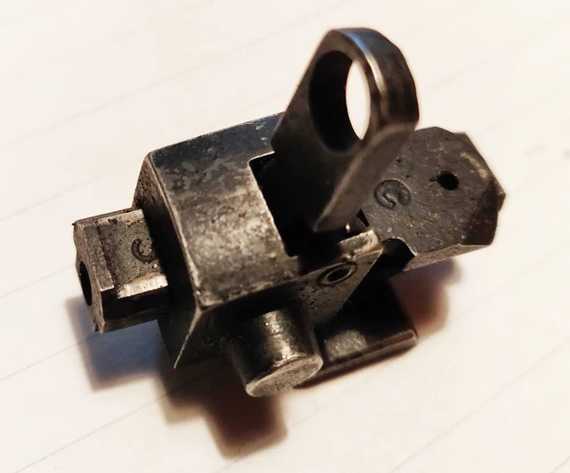 EXCEPTIONALLY RARE Hythe double leaf back sight for L1A1 rifle circa ...