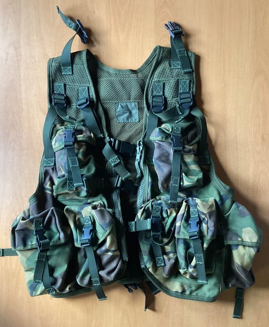 ORIGINAL BRITISH ARMY Woodland Dpm General Purpose Ops Waistcoat, Grade ...