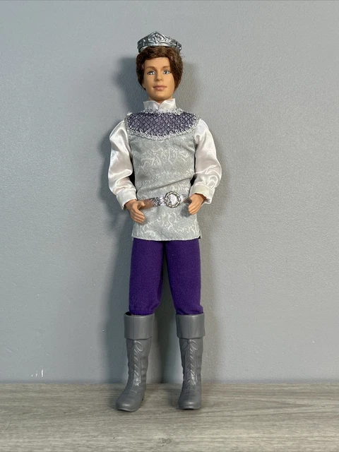 2001 BARBIE RAPUNZEL Ken as Prince Stefan Talking Doll With Accessories ...