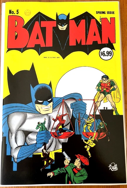 BATMAN #5 FACSIMILE Edition Cover A Bob Kane EUR 7,01 - PicClick IT