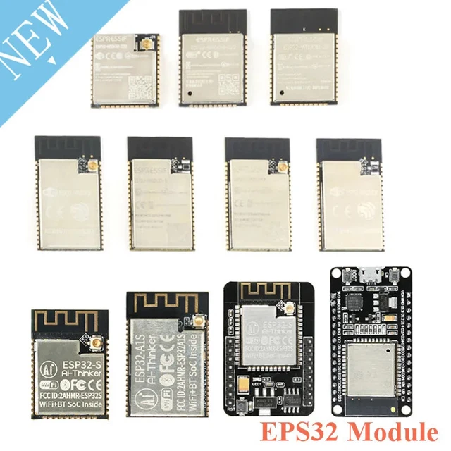 ESP32 MODULE VARIANTS ESP-WROOM ESP-WROVER ESP-CAM WiFi Bluetooth ...